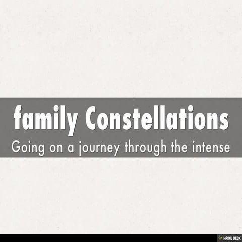 family Constellations | PDF