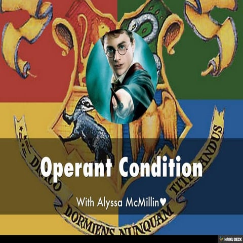 Operant Condition | PDF