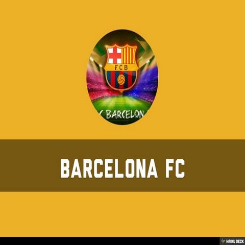 BARCELONA FC | PPT