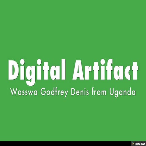 Digital Artifact | PDF