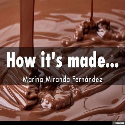 How it's made... | PDF