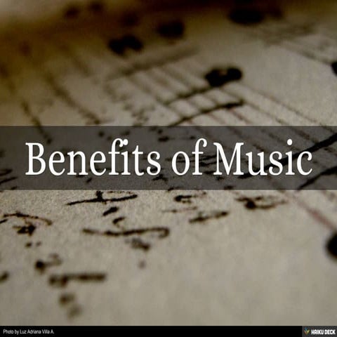 Music Talent Increases Academic Success Powerpoint v3 | PPTX