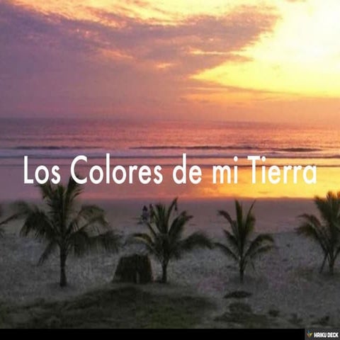 Los Colores de mi Tierra | PDF