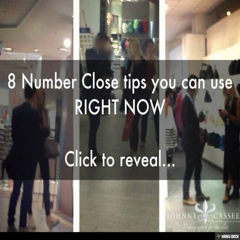 8 Number Close tips you can use RIGHT NOW Click next to reveal... | PPT