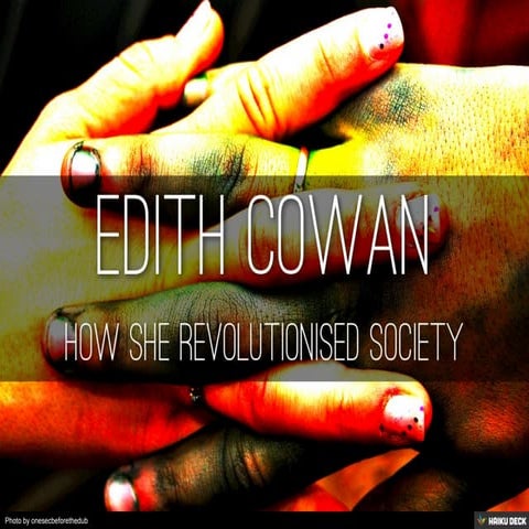 Edith Cowan | PDF