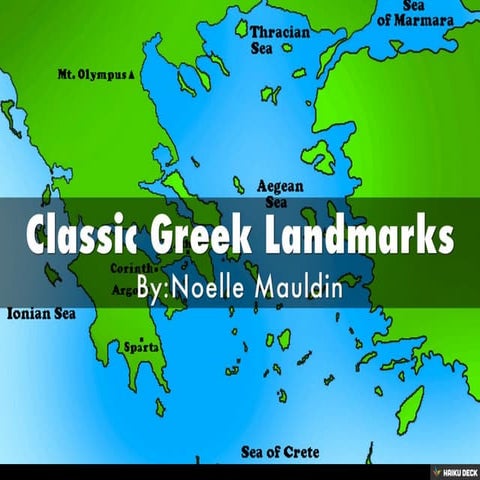 Classic Greek Landmarks | PDF