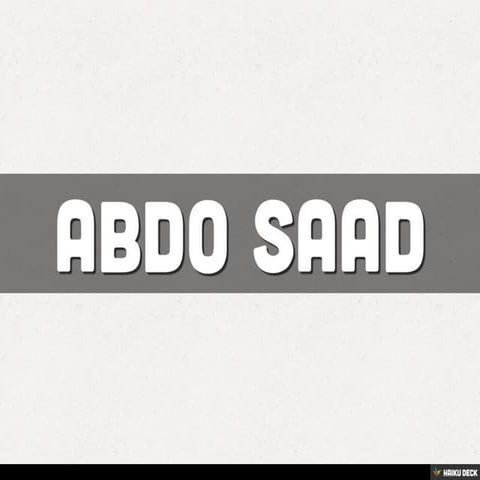 Abdo Saad | PDF