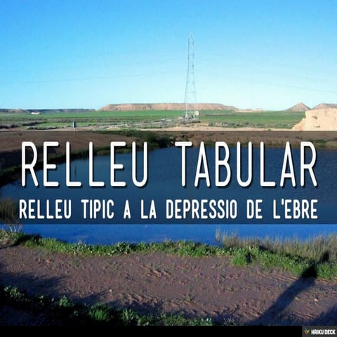 Relleu tabular | PDF