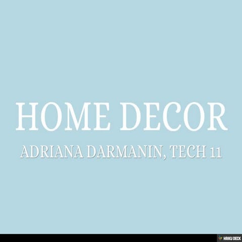 Home decor | PDF