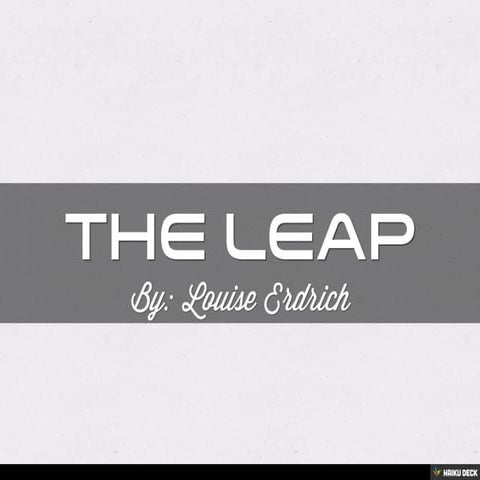 The Leap | PDF