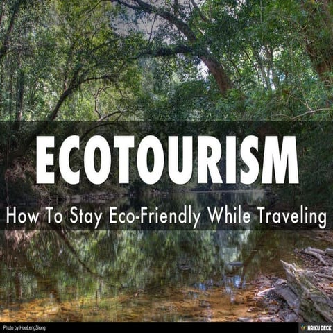 ECOTOURISM | PPT