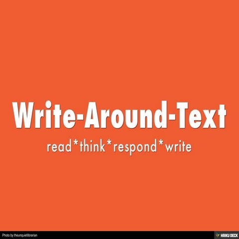 Write-Around-Text | PDF