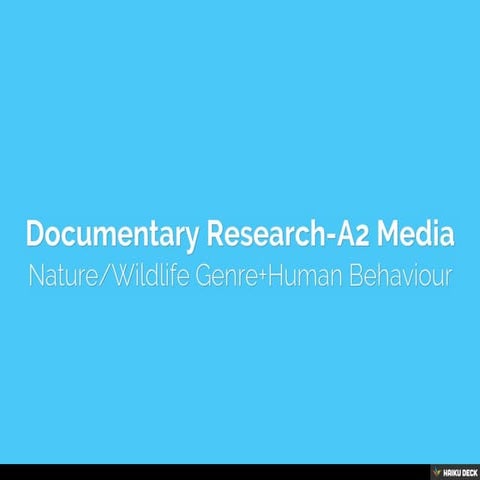 Documentary Research-A2 Media | PDF