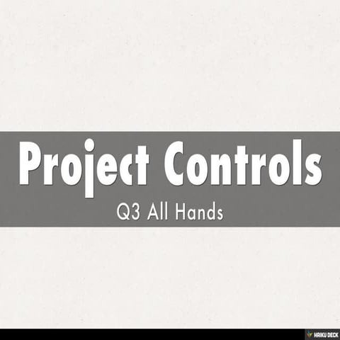 Project Controls | PDF