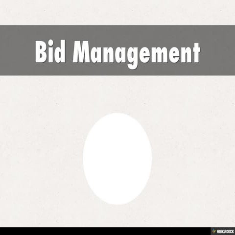 Bid Management | PDF
