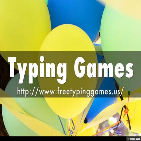 Typing Games | PPT