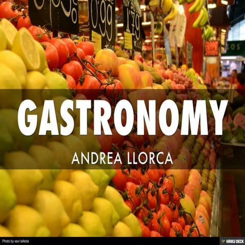 GASTRONOMY | PDF