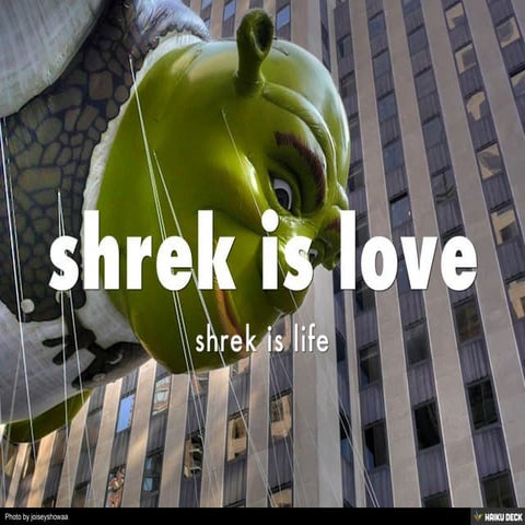 shrek is love | PDF