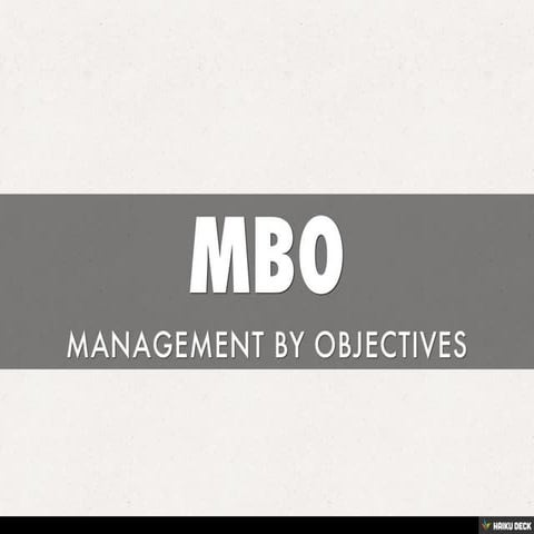 MBO | PDF