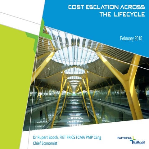 Cost Escaltion across the Lifecycle | PDF