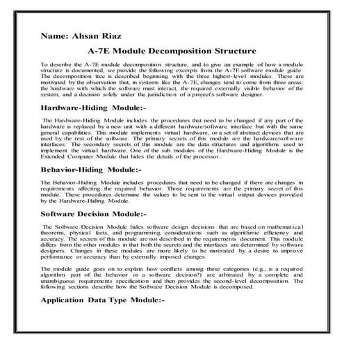 A 7 e module decomposition structure | DOCX