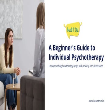 A Beginner’s Roadmap to Healing: Individual Psychotherapy for Anxiety ...