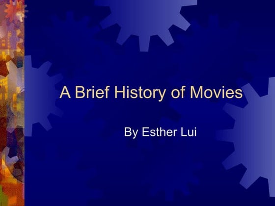 cinema_movies | PPT
