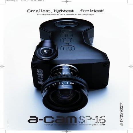 A cam sp-16 brochure | PDF | Books and Literature