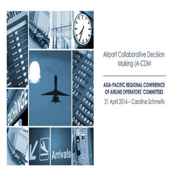 A-CDM- Airport Collaborate Decision Making | PPTX