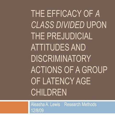 A Class Divided | PPTX