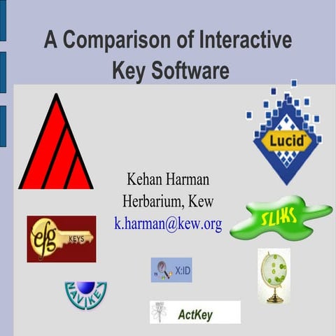 A Comparison of Interactive Key Software | PPT