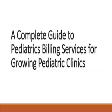 Optimizing Revenue Cycle Management in Pediatrics Practices | DOCX