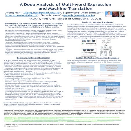 A deep analysis of Multi-word Expression and Machine Translation | PDF