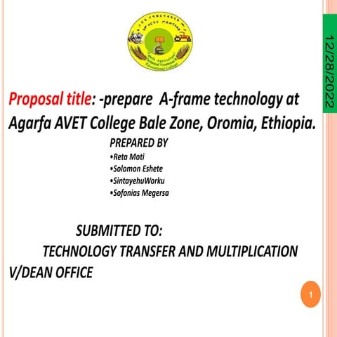 A-FRAME PROPOSAL.pptx