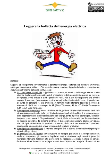 Il glossario dell'energia | PDF