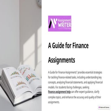 Understanding Statements for Finance Assignments | PPTX