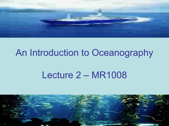 History of oceanography: origin and development | PPT