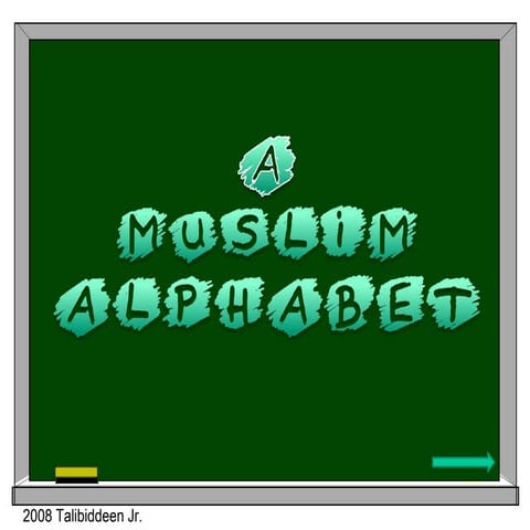 A muslim-alphabet | PPS