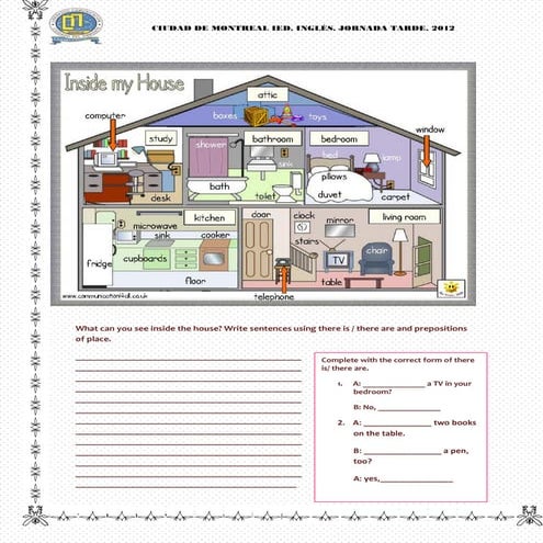 Parts of a house | DOC