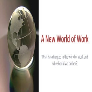 The New World of Work | PPTX