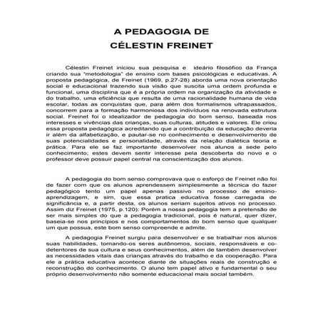 Celestin Freinet | PPTX