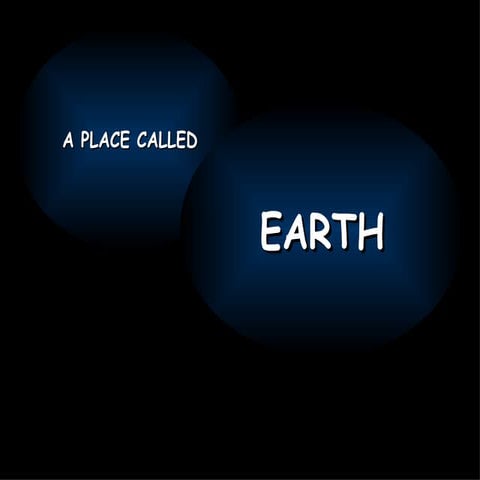 A Place Called Earth | PPS | Space and Astronomy | Science