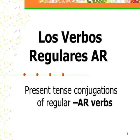 Subject pronouns, conjugation | PPTX