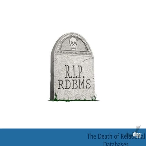 A. Sarkissian Death of Relational Databases | KEY