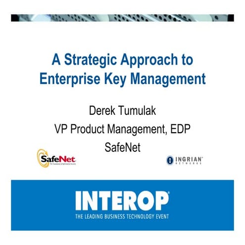 A Strategic Approach to Enterprise Key Management | PDF | Computing ...