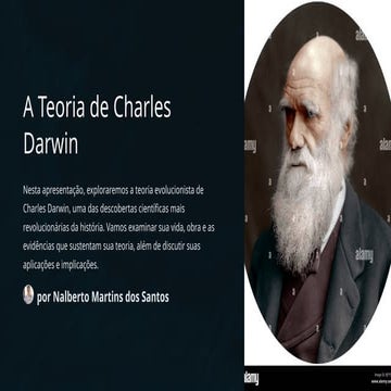 Teoria evolucionista de darwin | PPTX