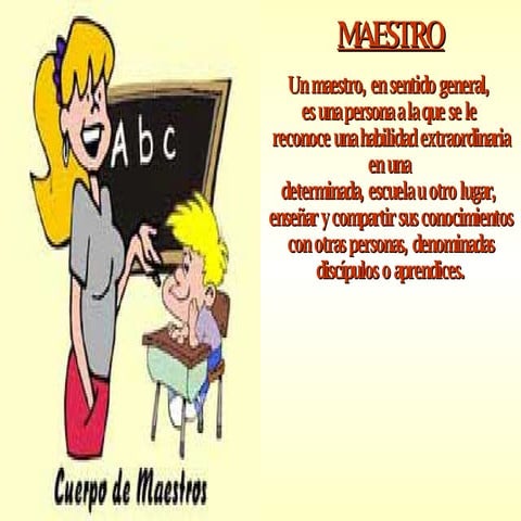 Poesia al maestro | ODT