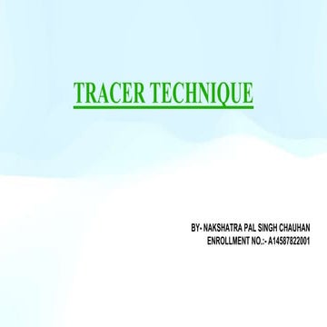 A- Tracer Technique- Instrumentation.pptx