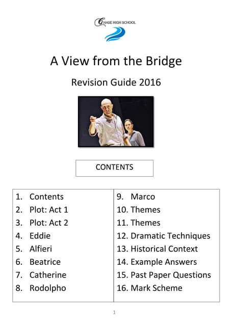 A view from the bridge | PPT