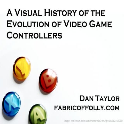 A Visual History Of The Evolution Of Video Game Controllers | PPT